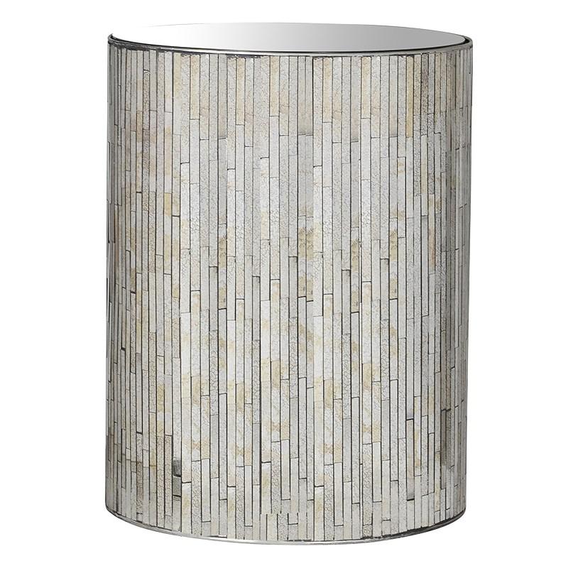 Mauritius Mirrored Side Table