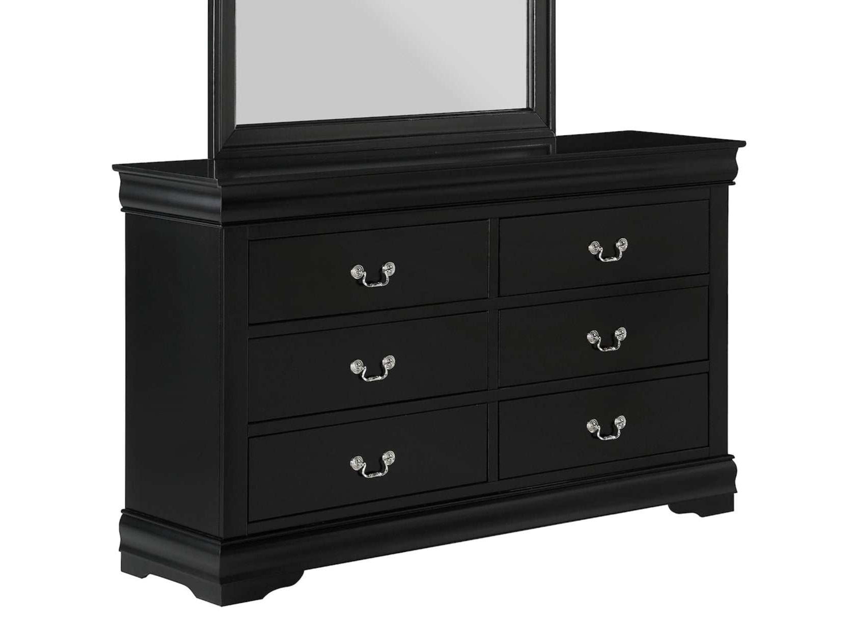 Louis Philip Black Dresser