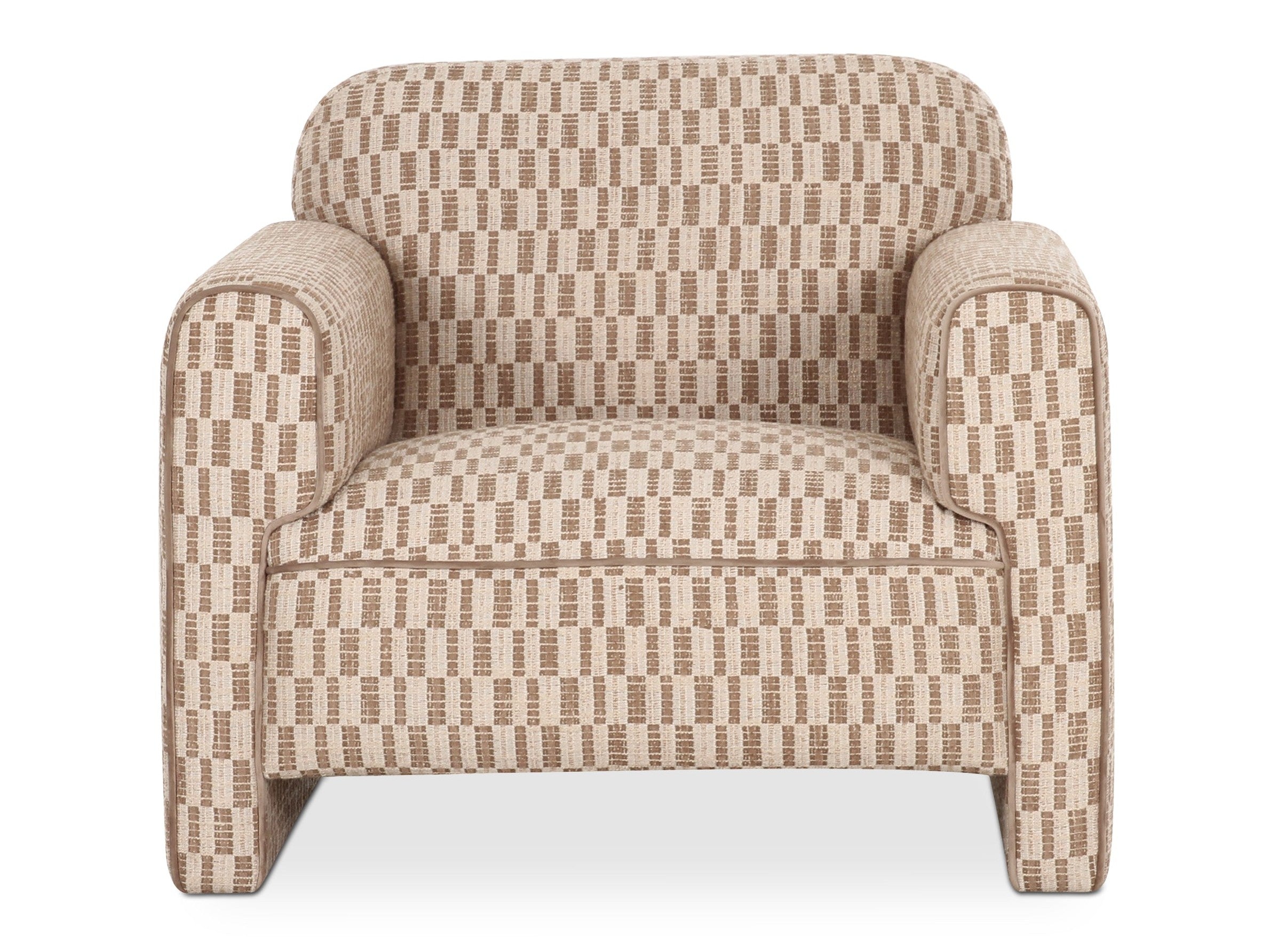 Leo Taupe Accent Chair