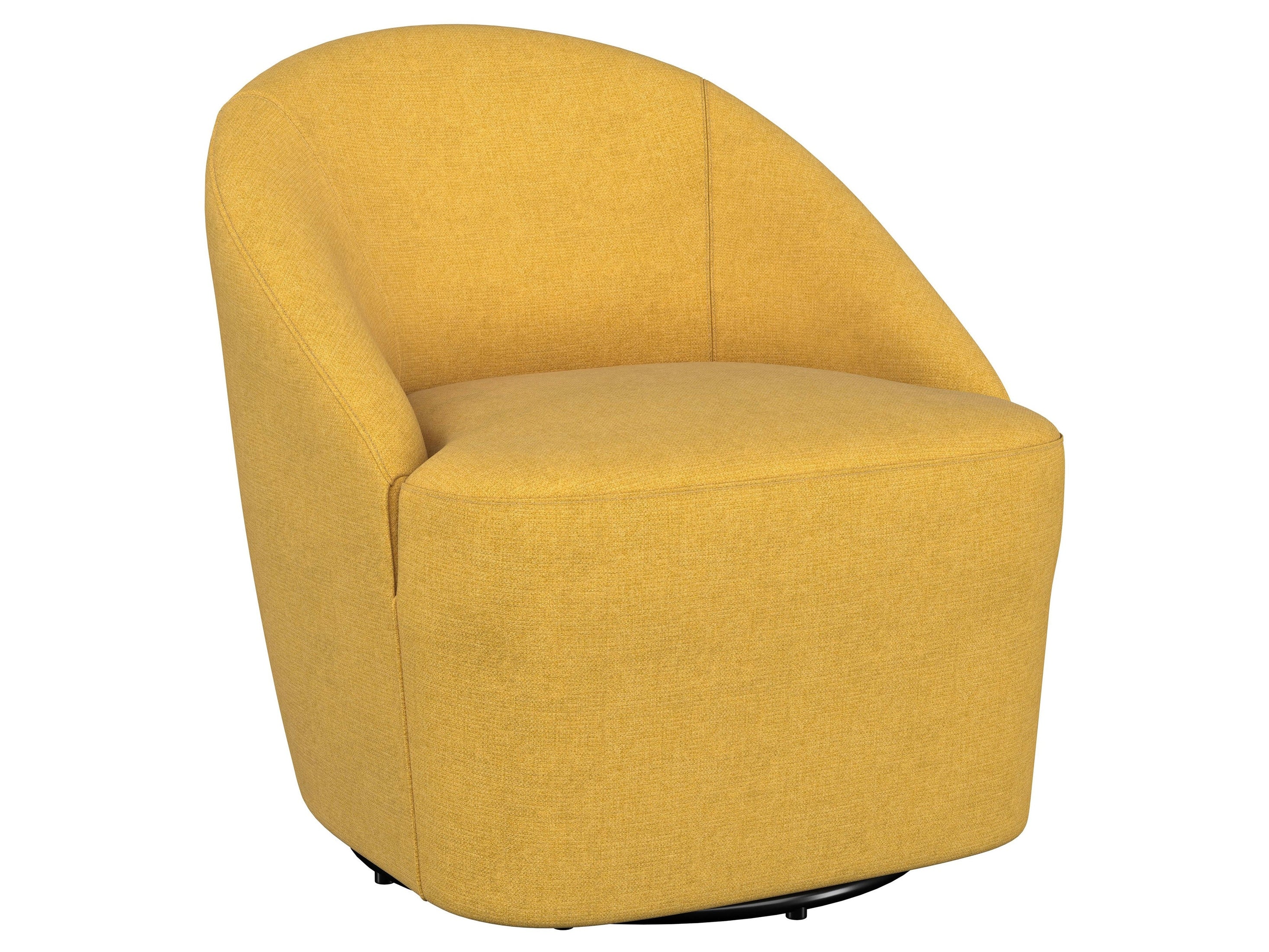 Leon Mustard Yellow Accent Chair